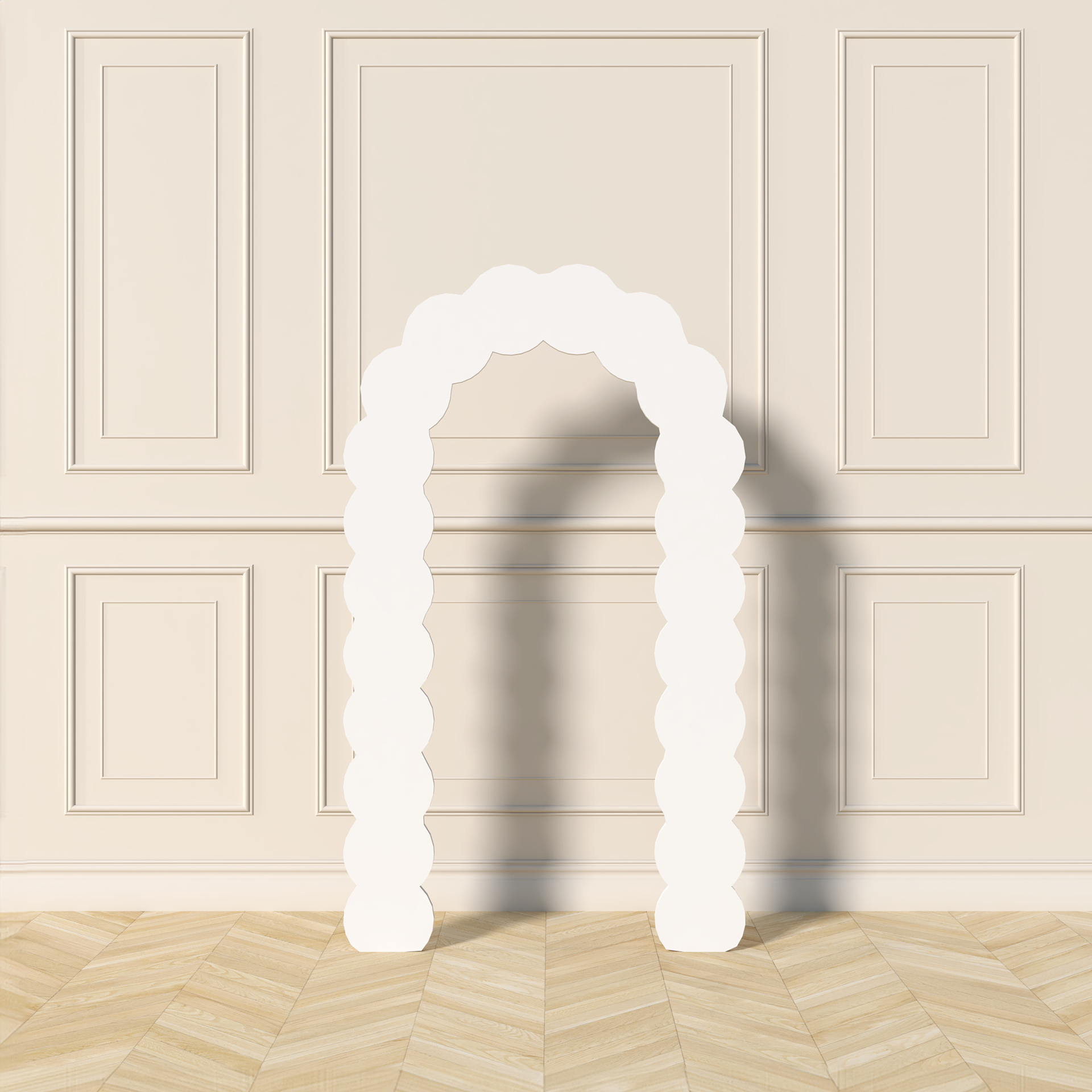 Custom Correx Printed Backdrop - Bubble Arch