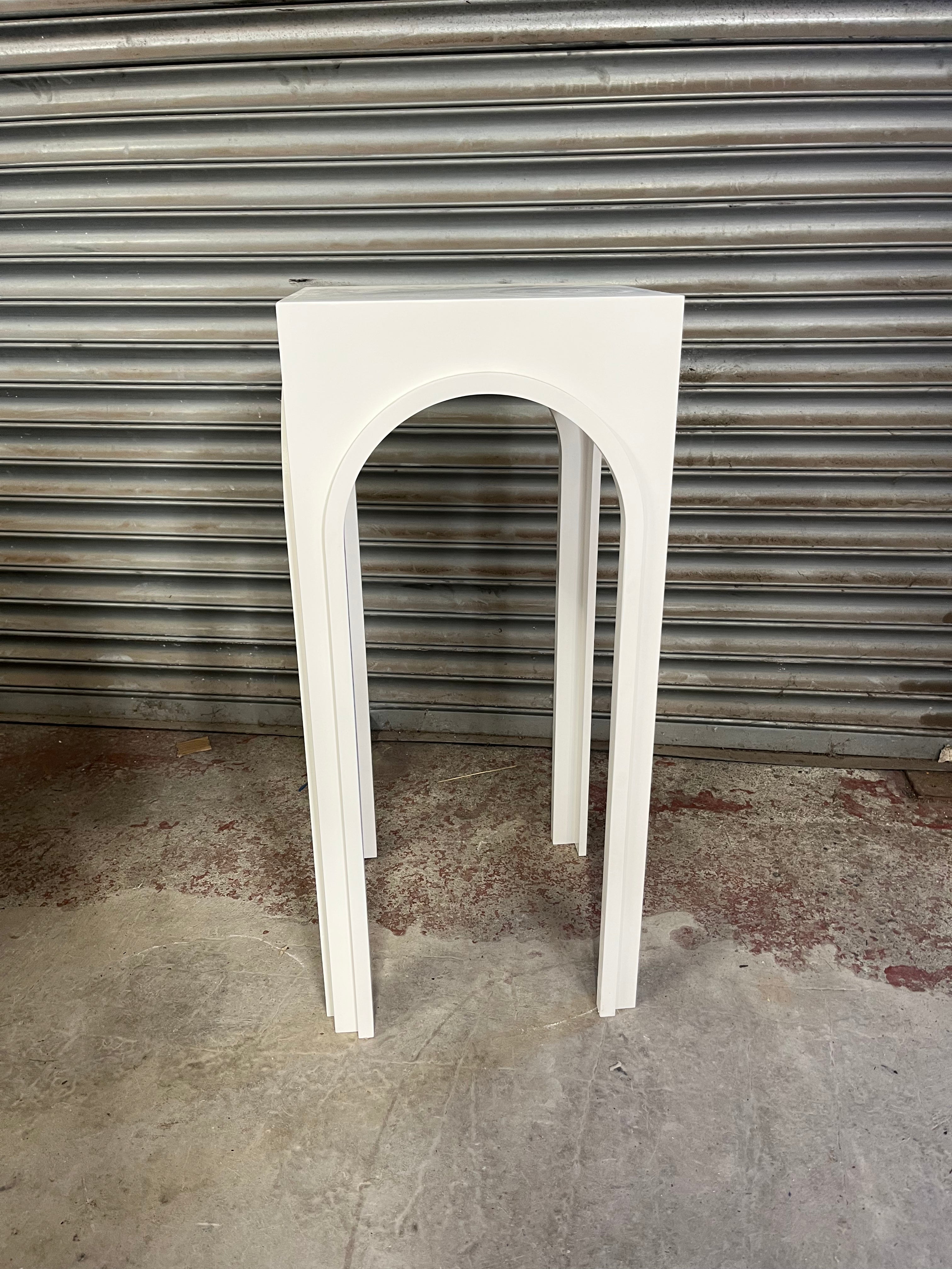 Rectangle with Hollow Arch and Detail Plinth