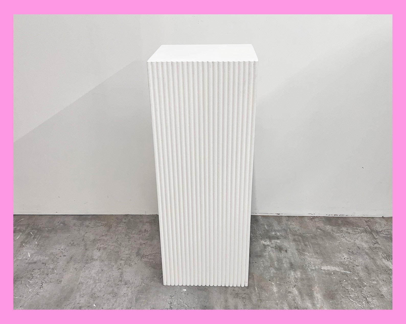 Ripple Fronted Plinth