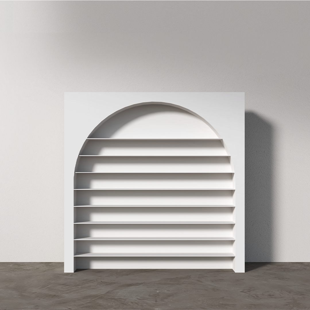 3D Backdrop Shelf Arch