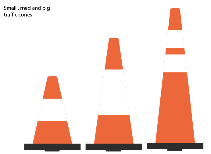 Construction Cone slot in MDF